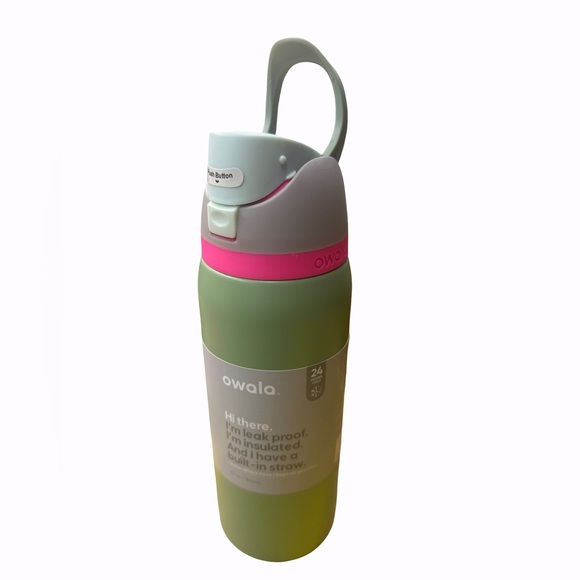 owala | Dining | Owala Green And Pink Insulated Water Bottle32 Oznew In ...